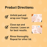 OCuSOFT Lid Scrub Oust Eyelid Cleanser, Pre-Moistened Pads, 30 ct HSA ...