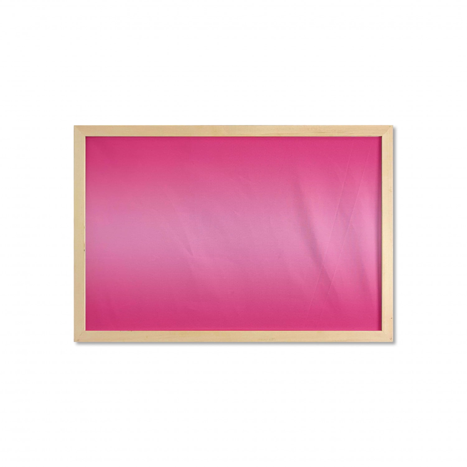 Ombre Wall Art with Frame, Cartoon Pink Medieval Colors Inspired ...