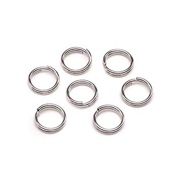 Darice 6Mm Jewelry Split Rings: Silver, 50 Pieces - Walmart.com