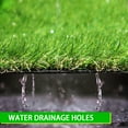 AYOHA 6 FT x 12 FT Artificial Grass, Realistic Fake Grass Deluxe ...