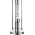 Acme Olsen Floor Lamp in Brushed Nickel Metal Base - Walmart.com
