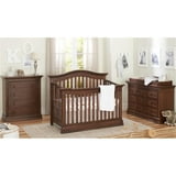 Baby Cache Montana 4-in-1 Convertible Crib Brown Sugar - Walmart.com