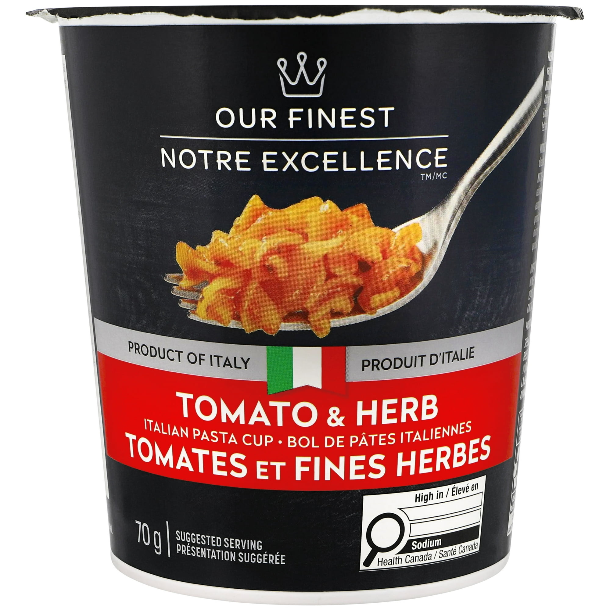 Click here for Our Finest Tomato & Herb Italian Pasta Cup prices