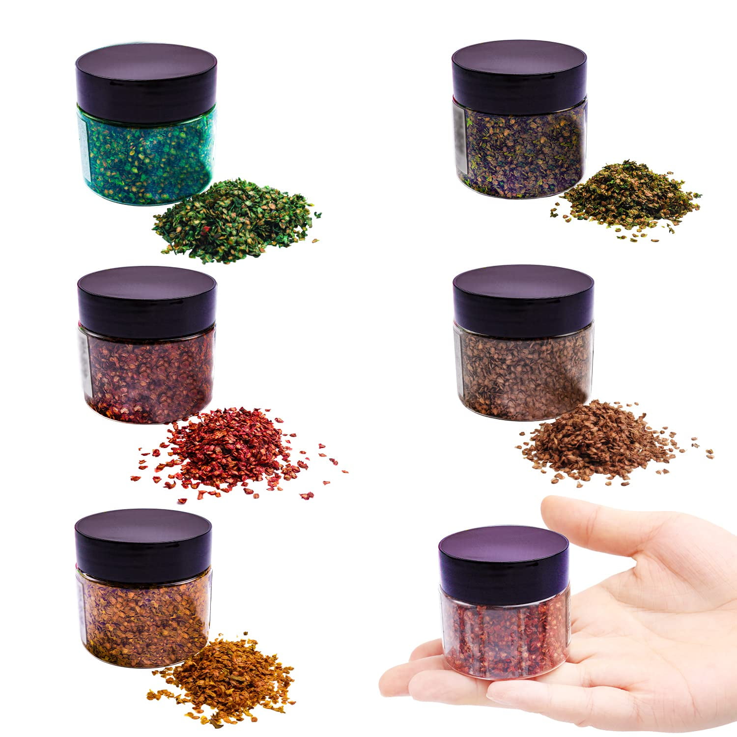 Realistic Miniature Leaves Simulation Leaves for DIY Model Railway ...