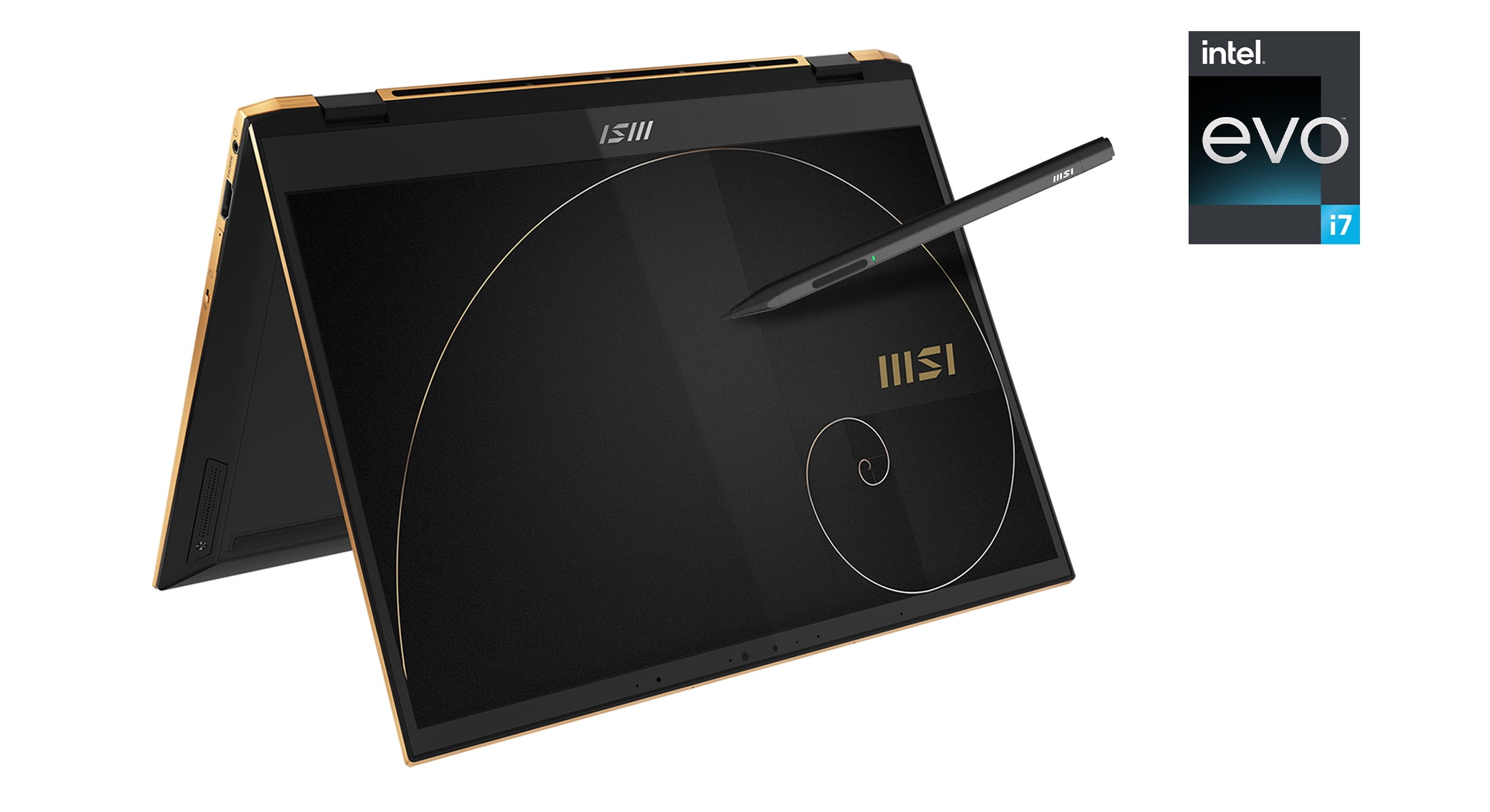 MSI - 13.4" Touchscreen 2-in-1 Laptop with MSI Pen, 120Hz FHD+, Intel ...