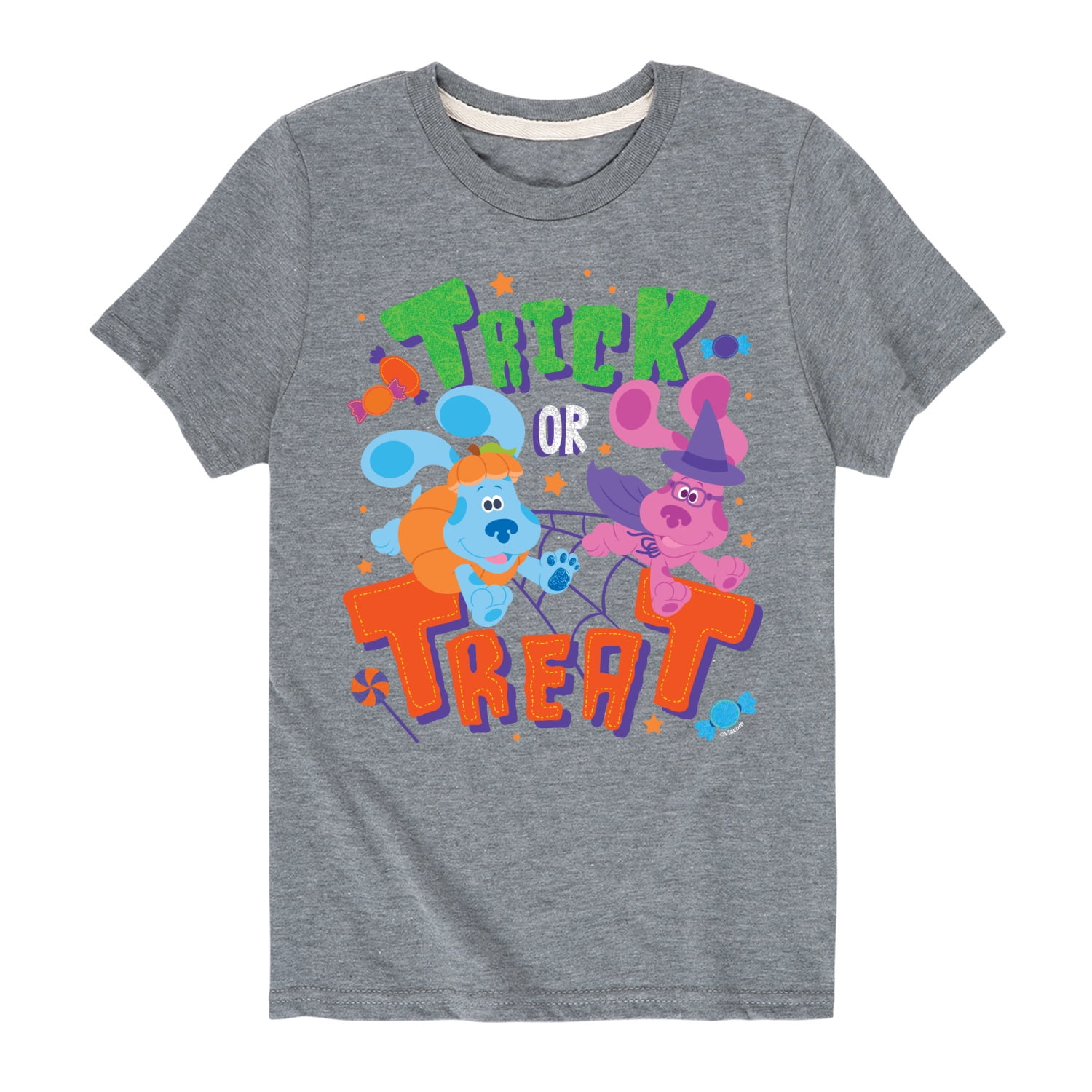 Blue's Clues - Trick Or Treat - Toddler And Youth Short Sleeve Graphic T-Shirt - Walmart.com