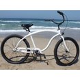 Firmstrong Bruiser 26 men's Beach Cruiser White - Walmart.com