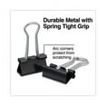 Binder Clips with Storage Tub, Small, Black/Silver, 40/Pack | Bundle of ...