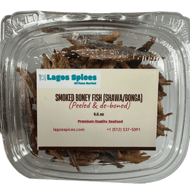 Dried Herring Fish with Skin and Head-on, (Bonga Fish/ Bonny Fish) SALT ...