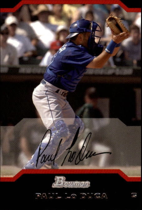 2004 Bowman #122 Paul Lo Duca MLB Baseball Trading Card - Walmart.com