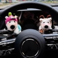 Car Hand-Gear Decoration Turn Signal Puppy Doll - Cute Plush Ornament ...