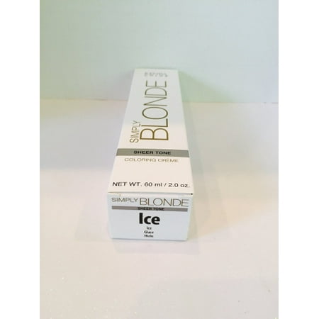 Kenra Colour Simply Blonde Sheer Tone Colouring Creme - 60ml (ICE ...
