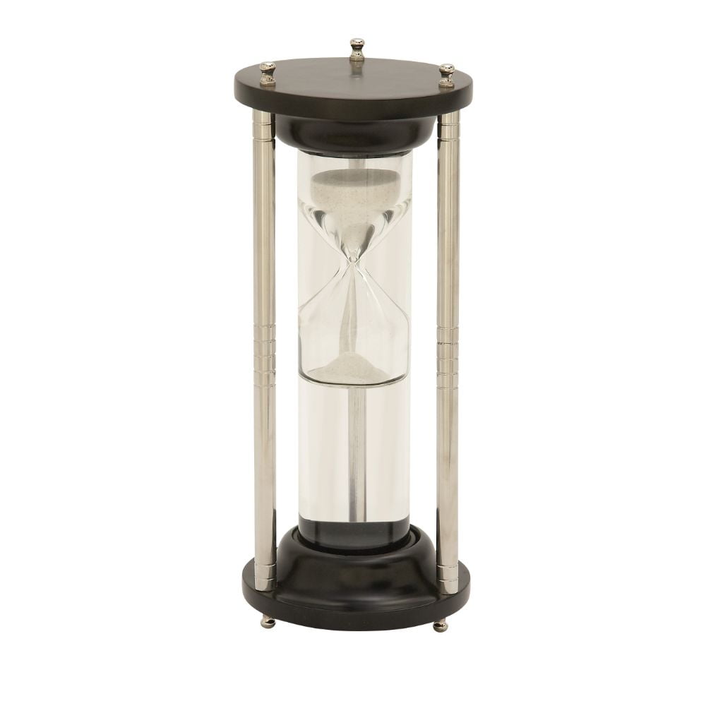 Wood Aluminum Glass Floating Sand Timer - Walmart.com