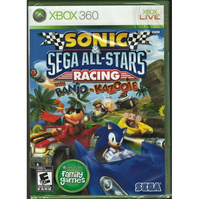 Sonic & Sega All-Stars Racing Xbox 360 (Brand New Factory Sealed US ...