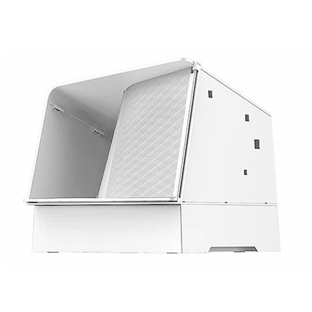 INSTACHEW Villa Semi Enclosed Cat Litter Box, Automatic LED Light ...