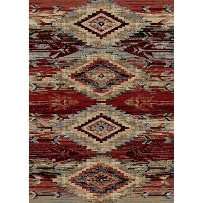 Mayberry Rug AD8980 2X4 2 x 4 ft. American Destination Broken Bow Area ...