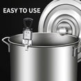 Roastove Stainless Steel Cooking Pan Thermometer for Candy/Jelly/Deep ...