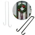 "Double Side Non-Scratch Wreath Hanger Over Door - Holds 2 Wreaths ...