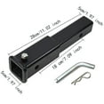 lacooooppia Trailer Hitch Extension Tube Extender Easy Installation 350 ...