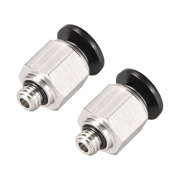 Straight Pneumatic Push to Quick Connect Fittings,Bulkhead Union,6mm ...