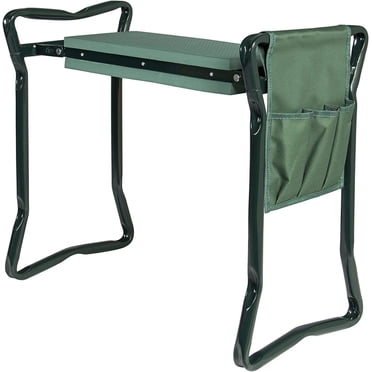 Strongway Heavy-Duty Deluxe Rolling Garden Work Seat with Back Support ...