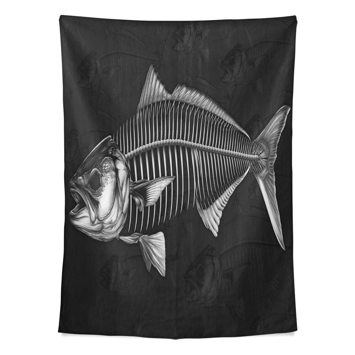 Salmon Skeleton Logo