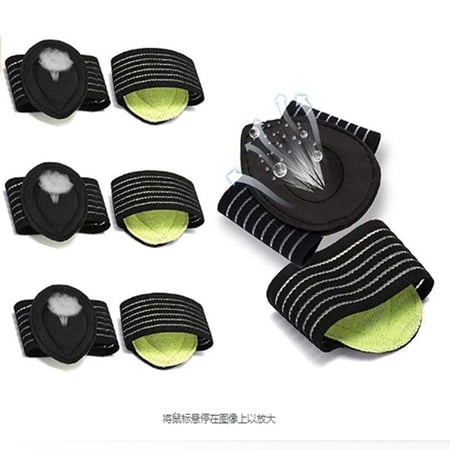 dailooas Sole Running Foot Pads Flat Arches Insoles Transverse Arch ...