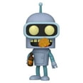 Pop Animation Futurama 3.75 Inch Action Figure Exclusive - Bender #1757 ...