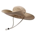 AHMOMEI UPF 50+ Wide Brim Sun Hat with Chin Strap, Quick-Dry Breathable ...