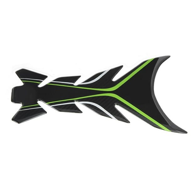Haofy Oil Tank 3D Pad Protector Trim Fish Bone Decal Fit For Z900 ...