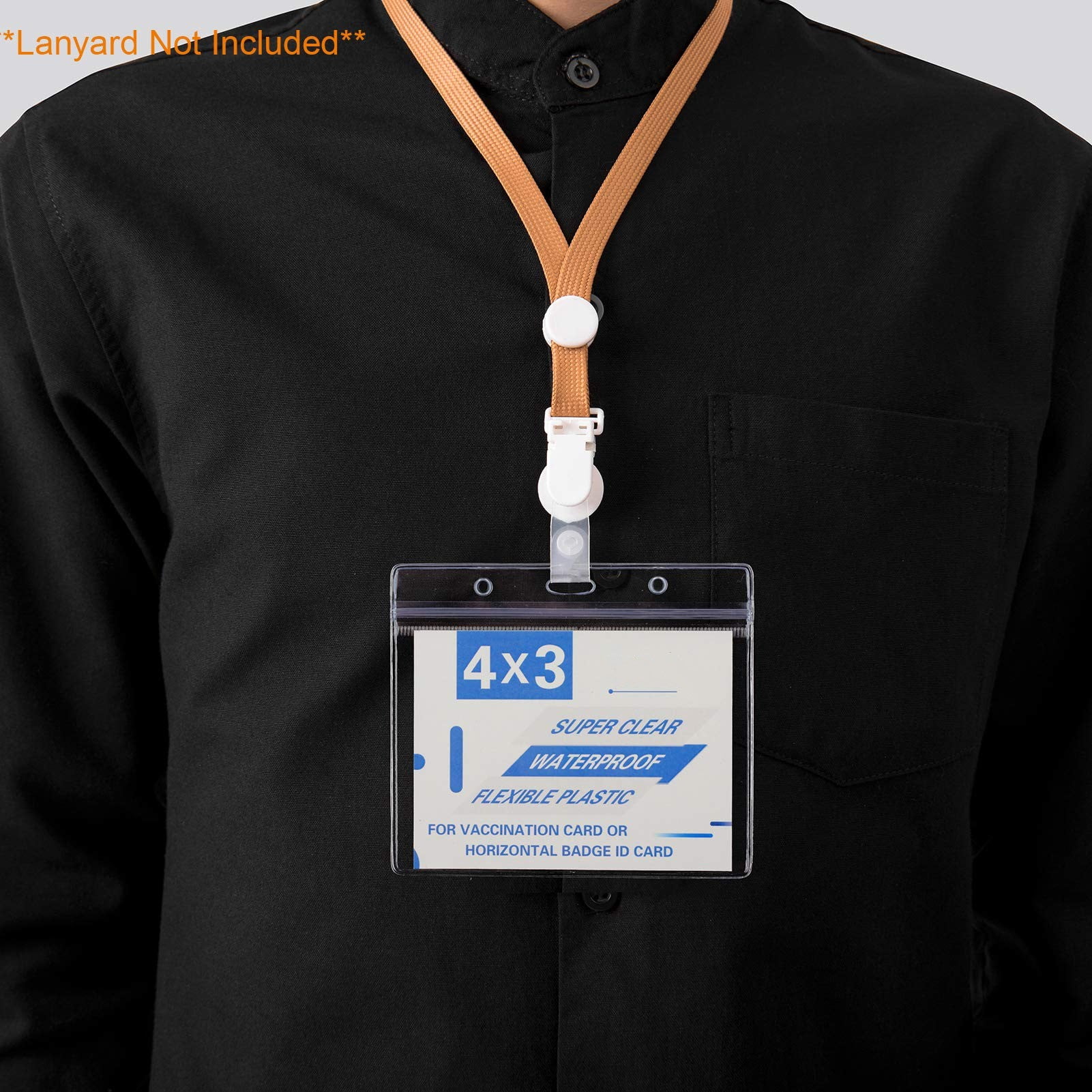 Buy 2 Pack CDC Vaccination Card Protector 4X3 in Immunization Record ...