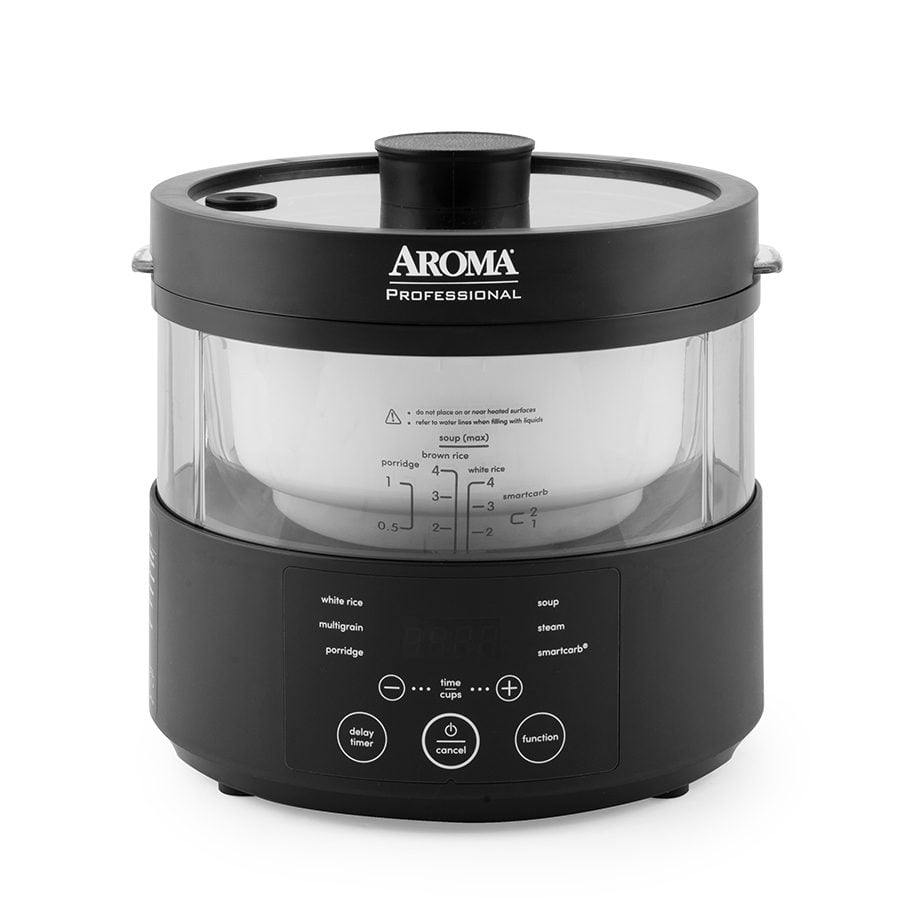 Click here for Aroma Rice Cooker: 4 Cup  Glass Body  With Smartca... prices