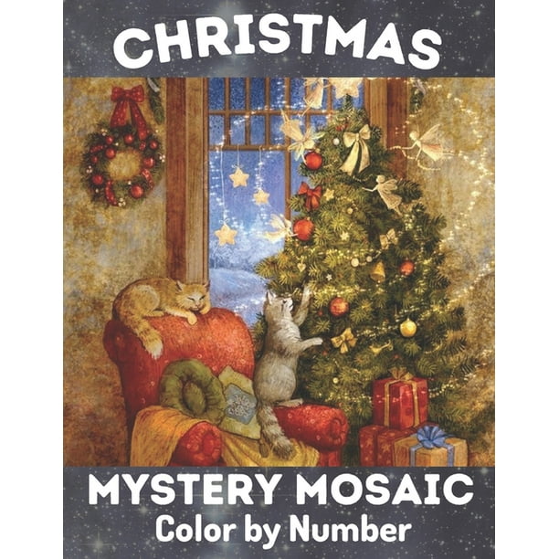 Christmas Mystery Pictures Coloring Pages