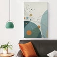 Dots And Lines Wall Art Poster Scroll Canvas Painting Picture Living ...