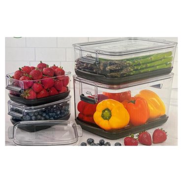 Progressive SNL-20SETBBB Snaplock Snack To Go Storage Stacking ...