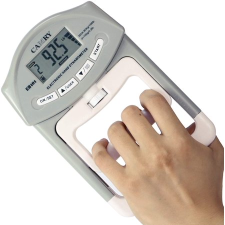 SHARKDOOK Camry Digital Grip Strength Gauge Dynamometer Automatic ...
