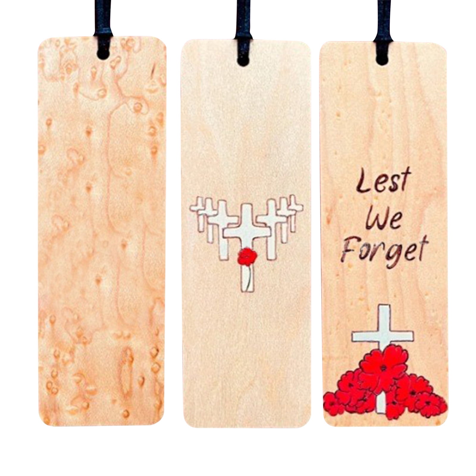 Popular! Remember Day, Bookmarks, Wooden, Bookmark Decorations, Special ...