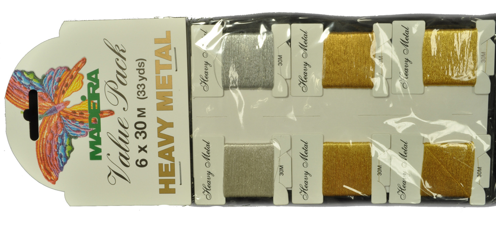 Maderia Value Pack Heavy Metal Thread - Walmart.com