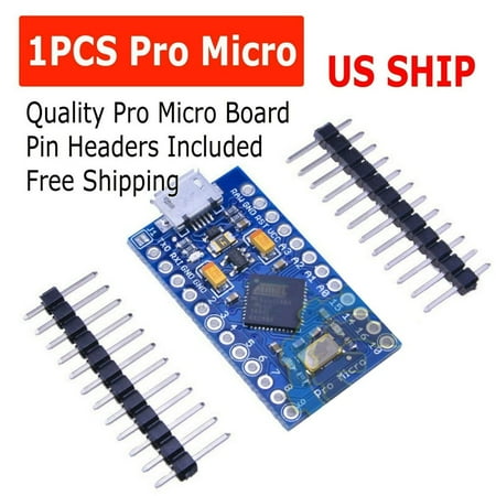 Pro Micro ATmega32U4 5V/16MHz Module Controller With The Bootloader ...