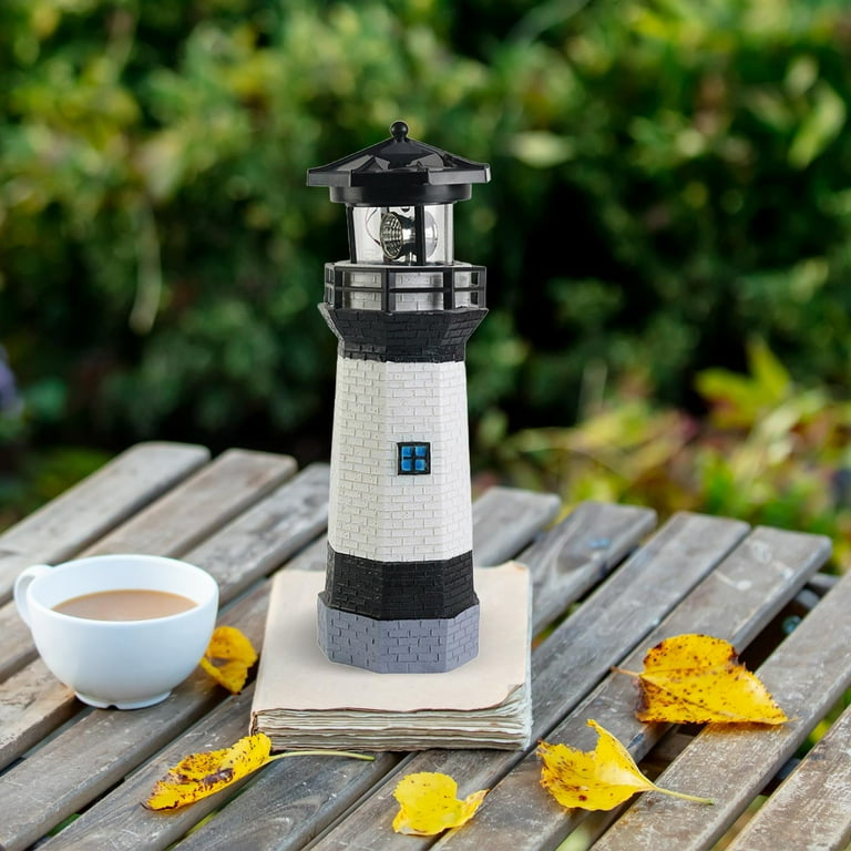 Large Solar Lighthouse Yard Ornament