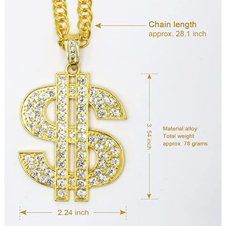 Dollar Sign Gold Chains
