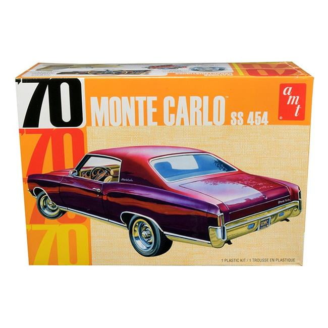 AMT AMT928M Skill 2 Model Kit 1970 Chevrolet Monte Carlo SS 454 1 by 25 ...