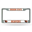 Oregon State Beavers Chrome License Plate Frame - Walmart.com