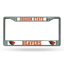 Oregon State Beavers Chrome License Plate Frame - Walmart.com