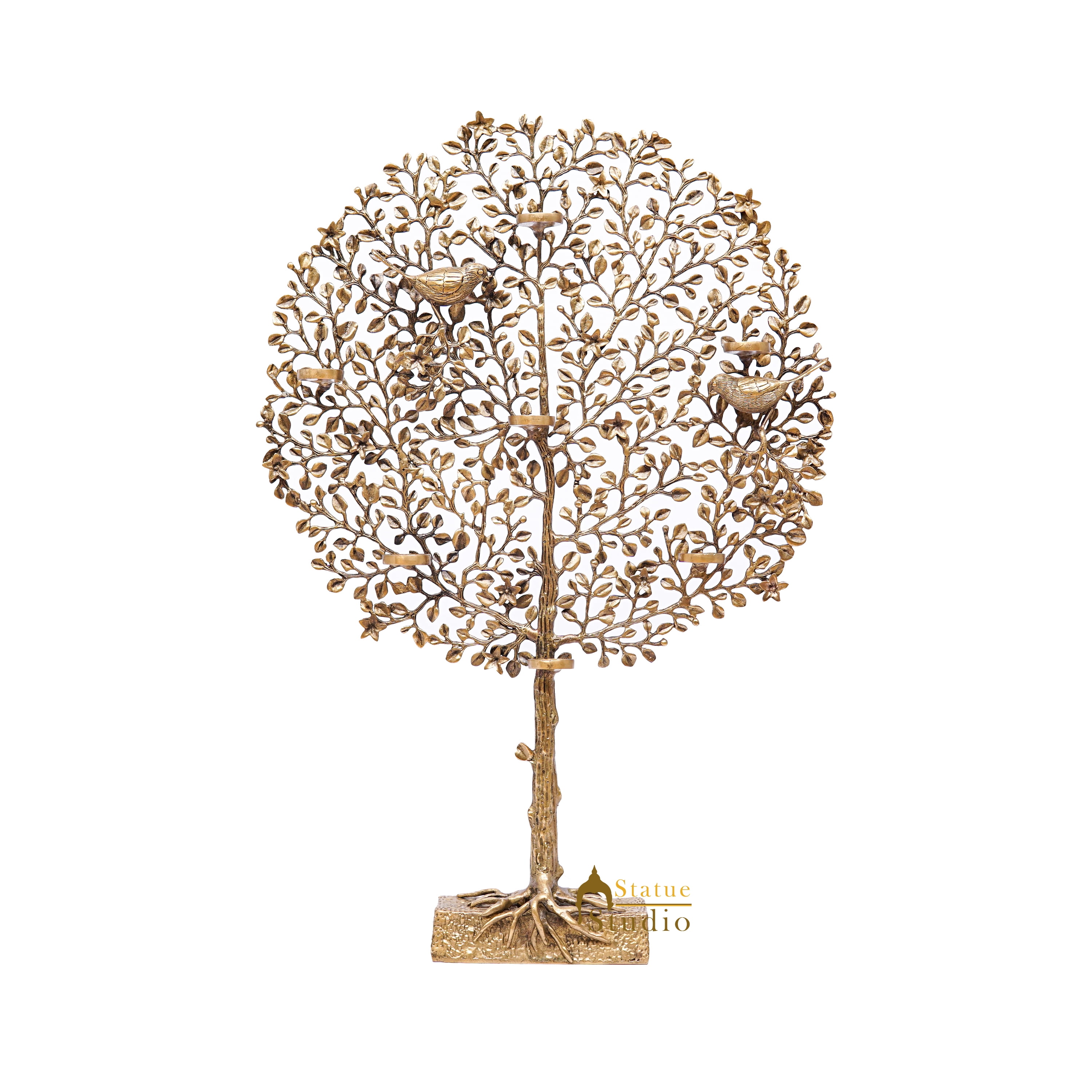 StatueStudio Brass Tree Tabletop - Showpiece For Home Décor ...