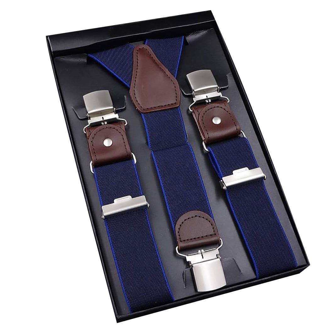 Click here for Bangcool Mens Suspenders 3 Strong Clips Y Back Ela... prices