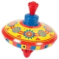 Classic Mini Tin Top for Kids with Humming Sound and 3 Retro Styles ...