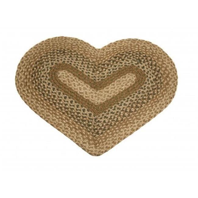 Braided Heart Rug - Walmart.com