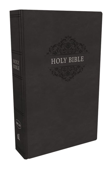 NKJV, Holy Bible, Soft Touch Edition, Imitation Leather, Black, Comfort ...