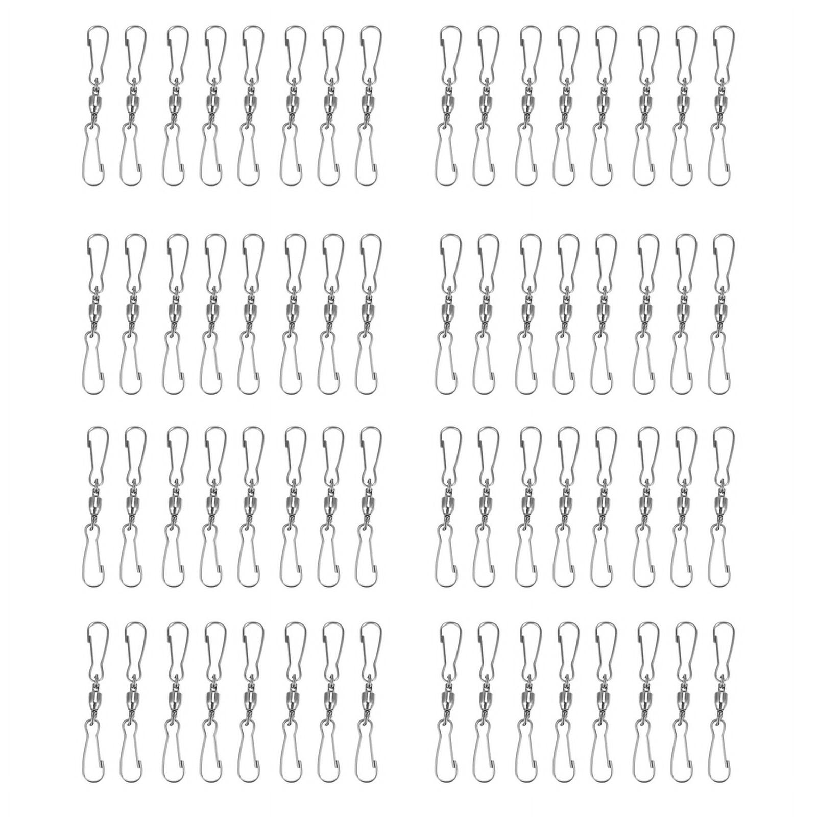 Click here for Unbranded 32 Pack Double Clip Swivel Hooks For Win... prices